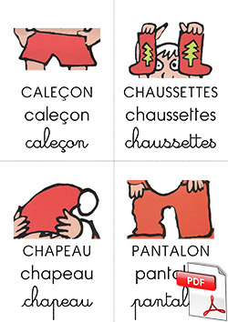 Je m'habille et je t'apporte un cadeau (Bénédicte Guettier) ~ La Classe ...