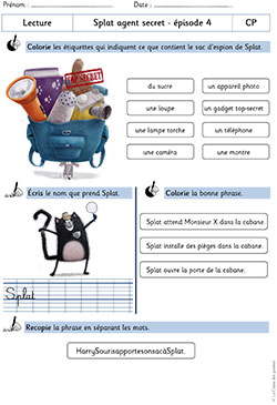 Album - CP - Splat agent secret ~ La Classe des gnomes