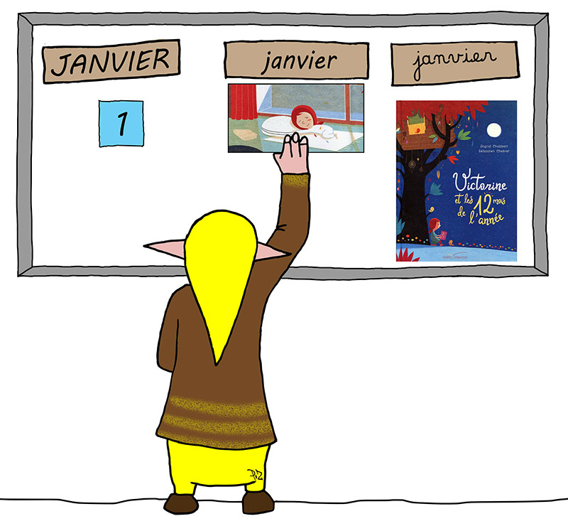 Explorer le temps - Les 12 mois de l'année ~ La Classe des gnomes