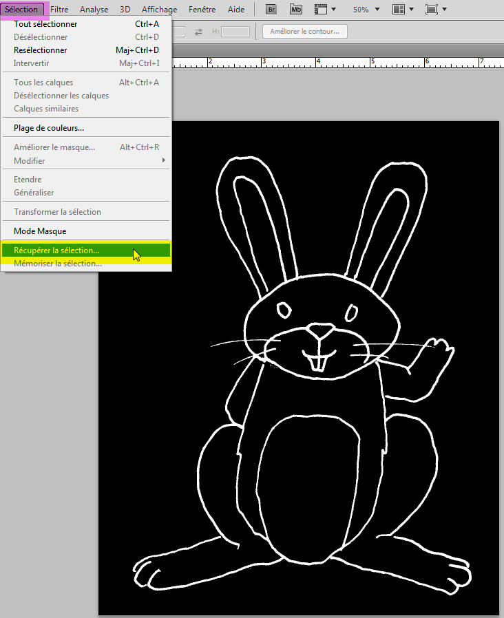 Préparer la colorisation d'un dessin scanné ~ La Classe des gnomes