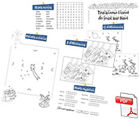 Des livrets de jeux sur Noël (cycle 3) ~ La Classe des gnomes